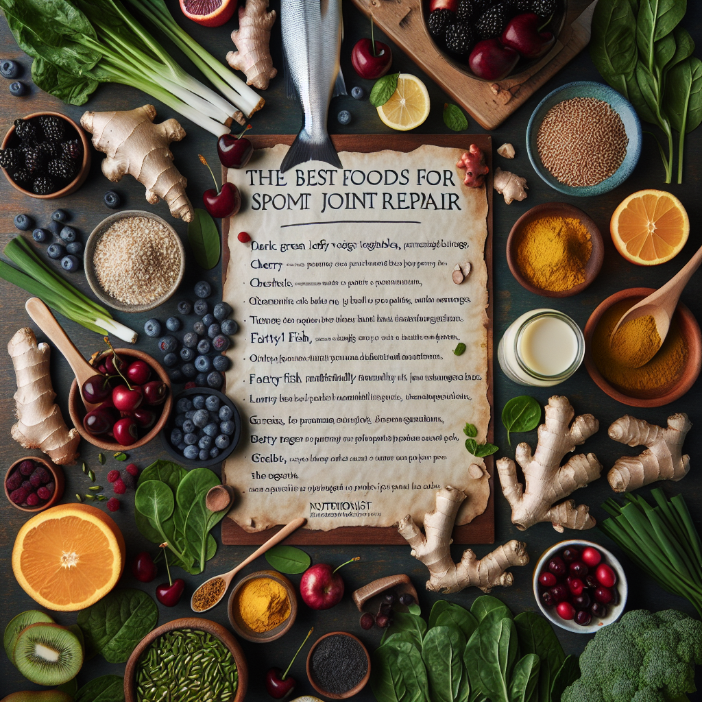 Best Foods For Promoting Joint Repair