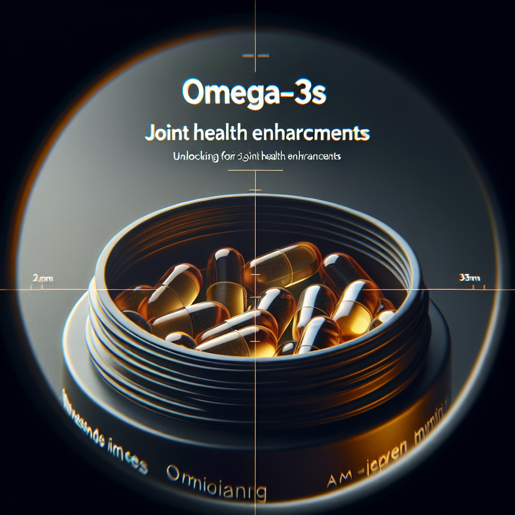 Omega-3s: Unlocking Joint Health Enhancements